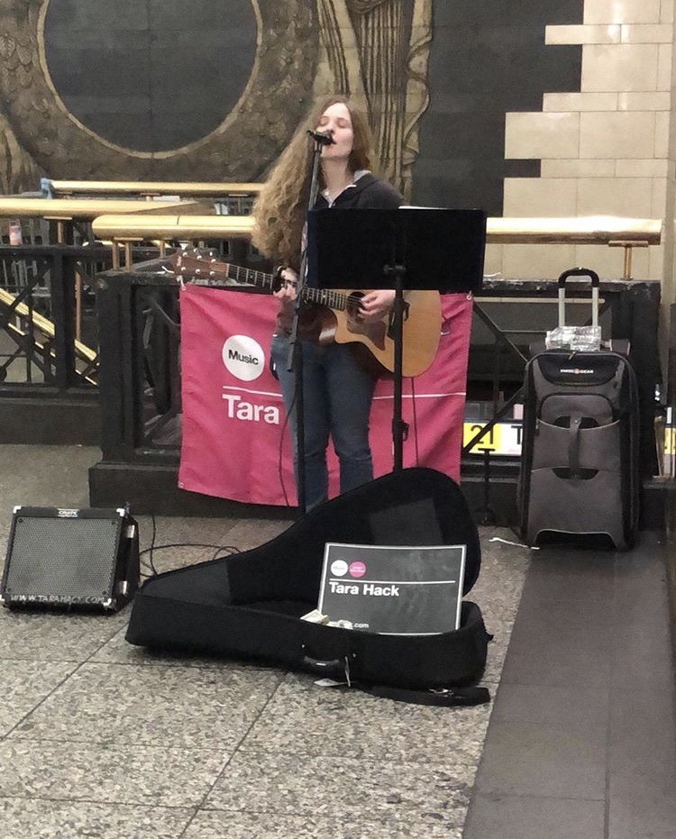 Tara Hack - on The Busking Project
